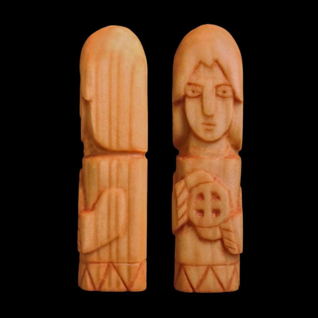 Slavic God Dazhbog. Дажьбог. Slavic Sun God Dazhbog Wood Figure Slavic ...