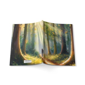 Illuminated Pathway, Softcover Notebook, A5 - Etsy