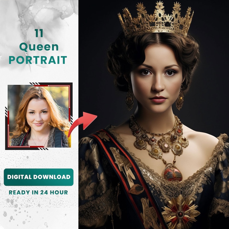 Royal Queen Dress - Etsy