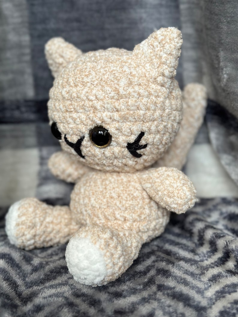 Cat Crochet Stuffie. - Etsy