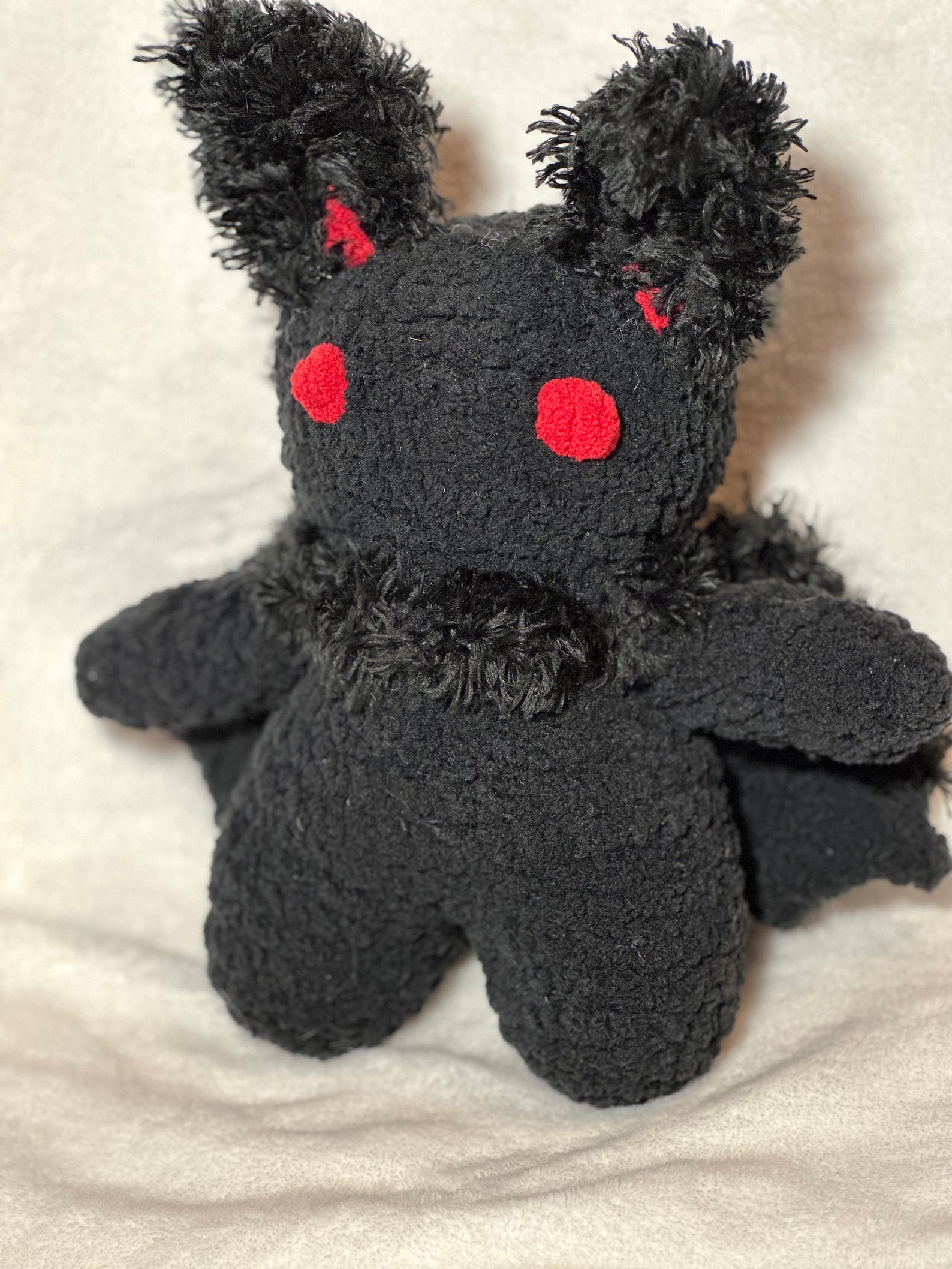 Mothman Amigurumi Stuffed Animal - Etsy