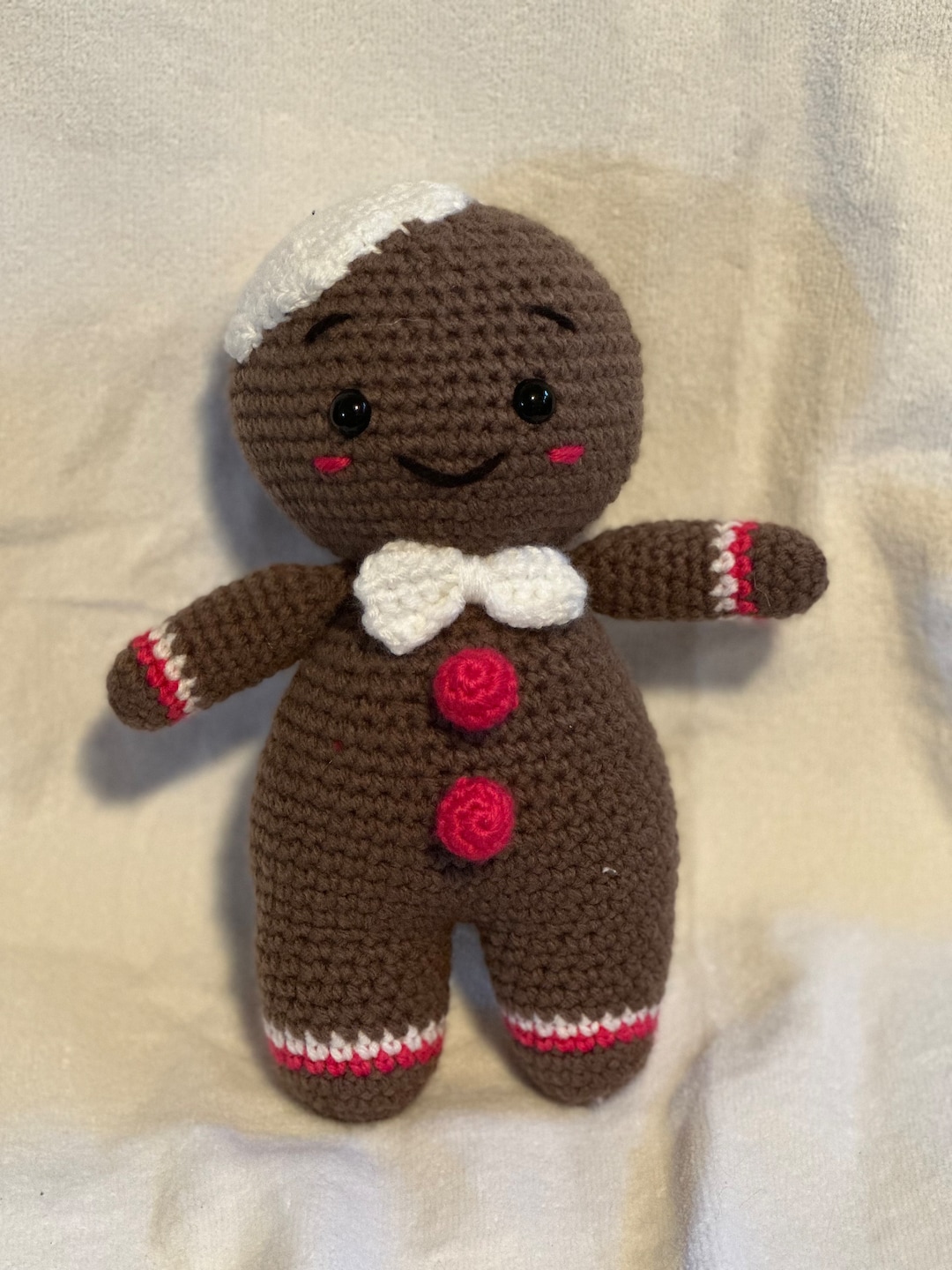 Gingerbread Man Plush - Etsy