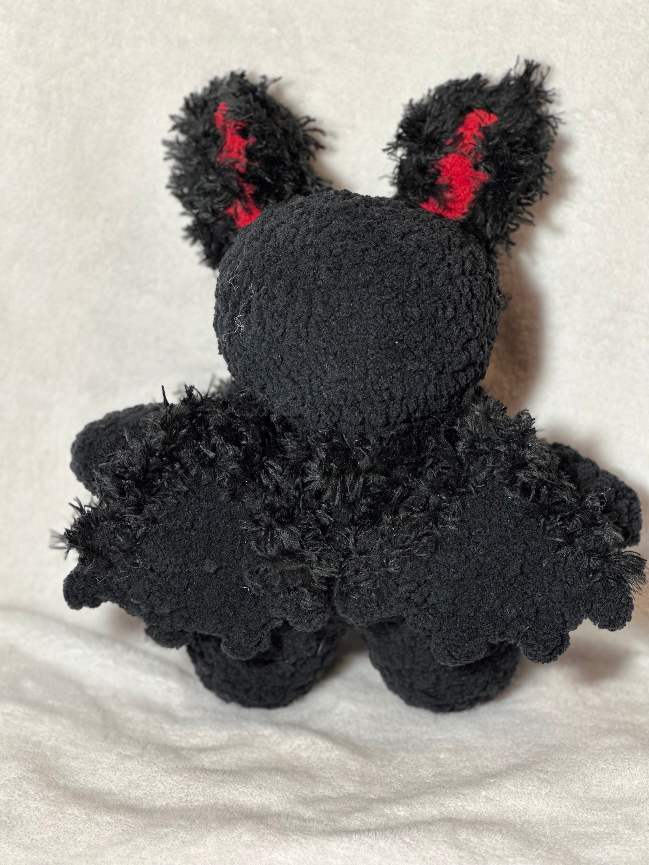 Mothman Amigurumi Stuffed Animal - Etsy