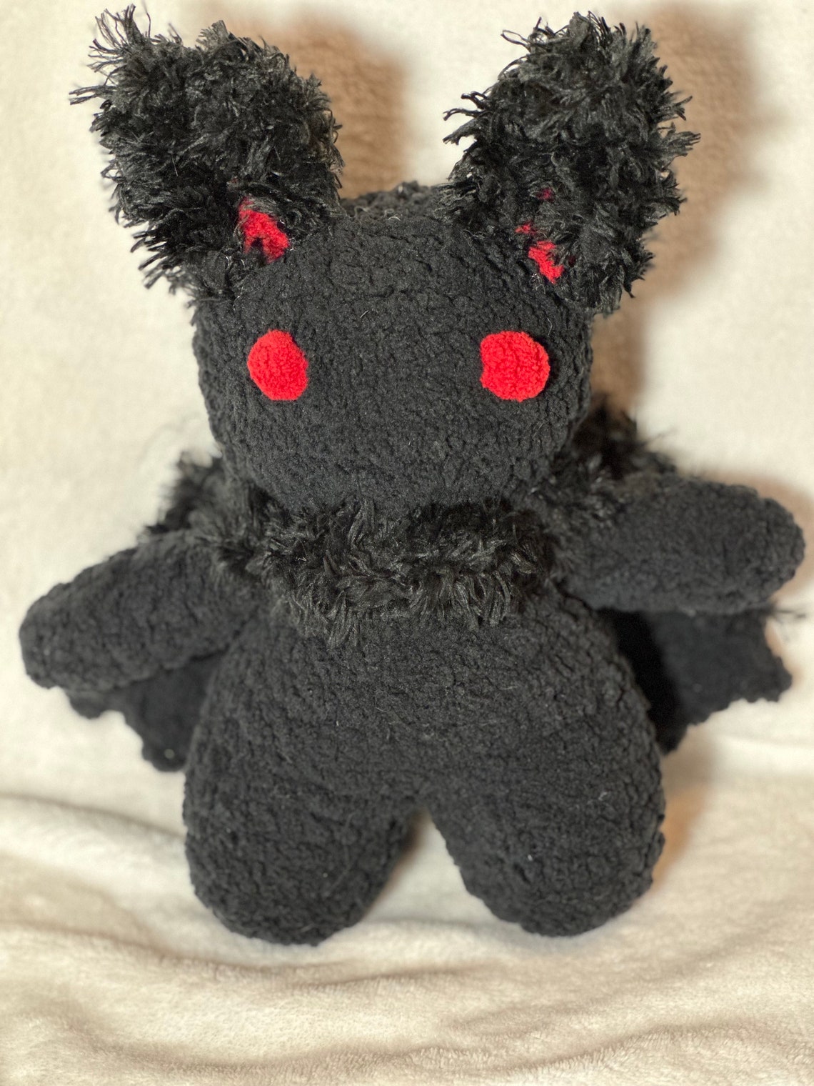Mothman Amigurumi Stuffed Animal - Etsy