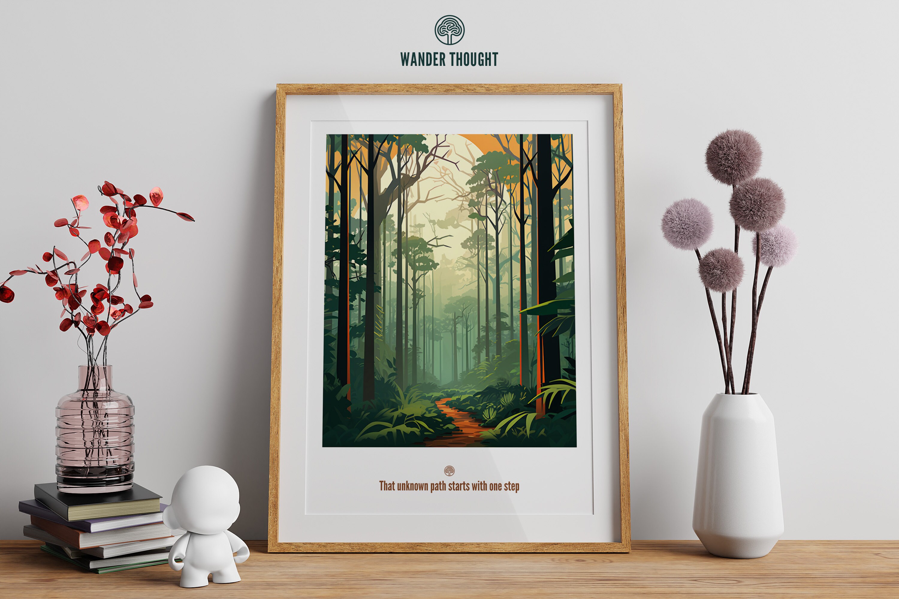 Amazon Rainforest Motivational Wall Art Inspirational Wall Art ...