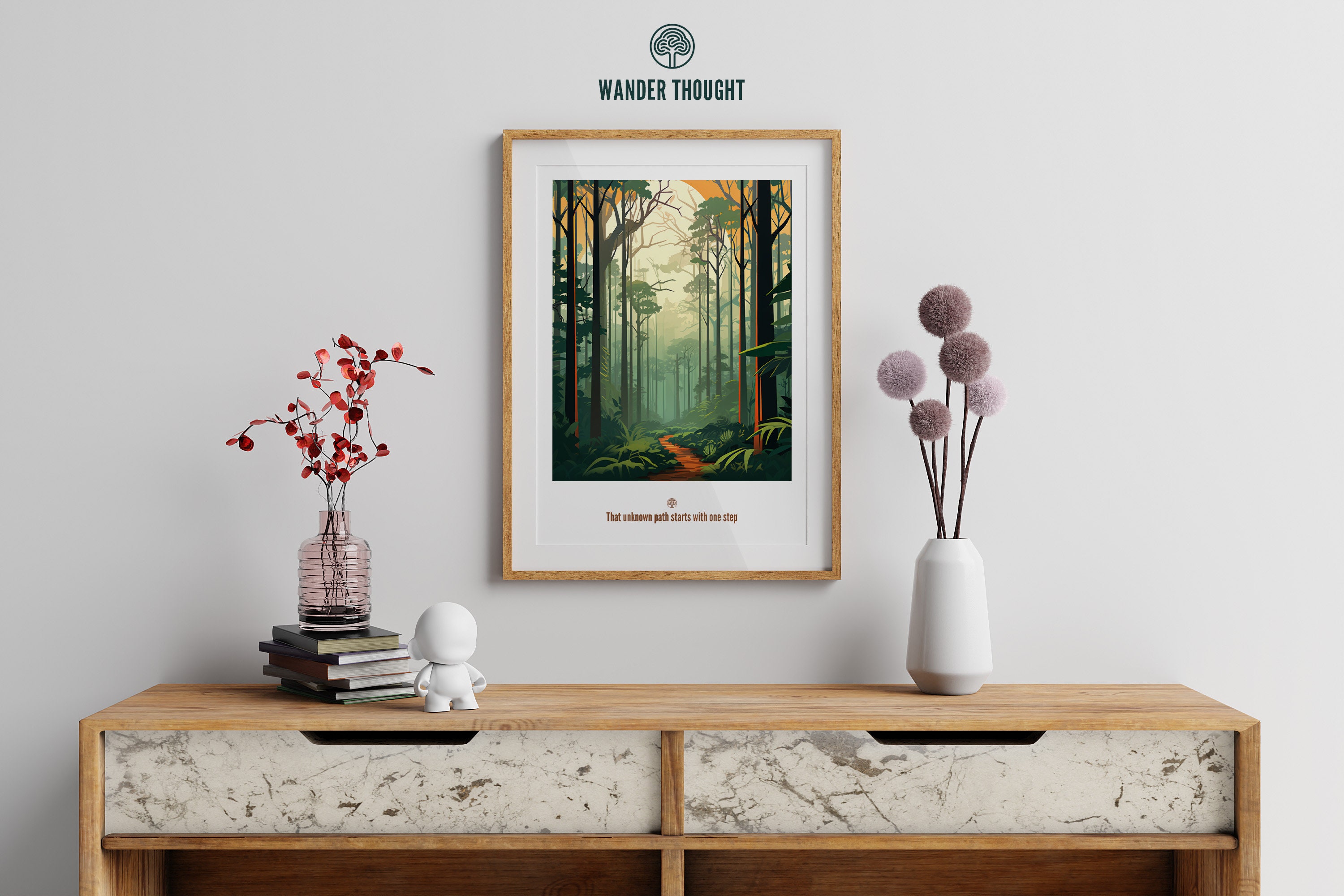Amazon Rainforest Motivational Wall Art Inspirational Wall Art ...