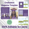 2024 Graduation Magazine Cover Template, Graduate Magazine Cover Design ...
