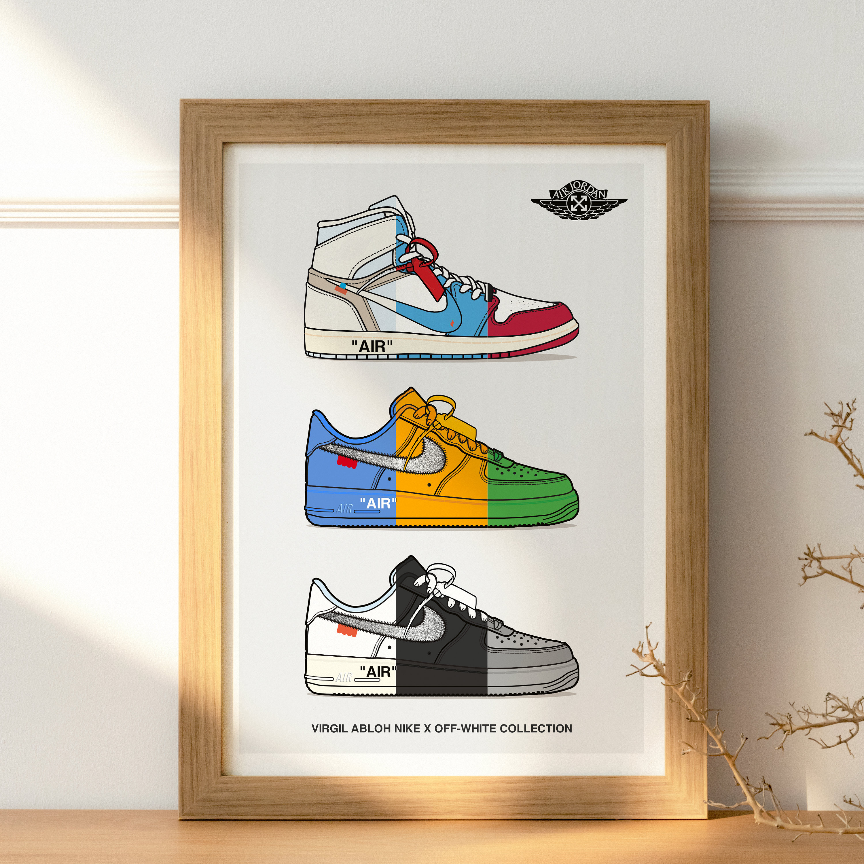 Sneaker Poster, Jordan 1 Poster, Dunk Low Poster, Sneakershead, Jordan ...