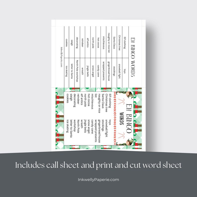 Elf Christmas BINGO Cards | Christmas Activities | Holiday Game ...