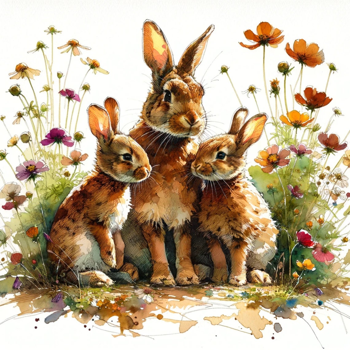 Rabbit PNG Clipart Image, Cute Rabbit Clipart, Sweet Rabbit Day Clipart ...