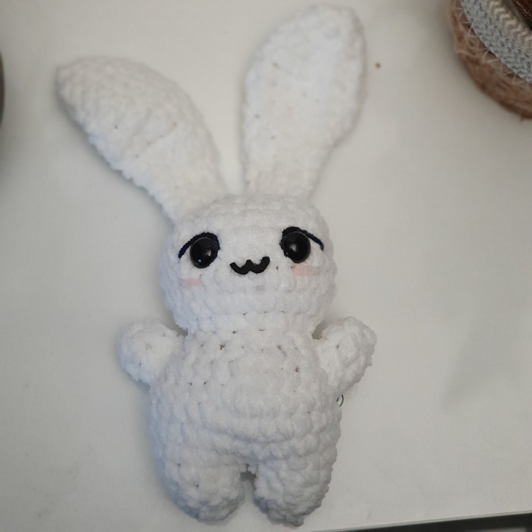 Wool Flake: White Rabbit 17 Cm Perfect for Warming Hearts - Etsy
