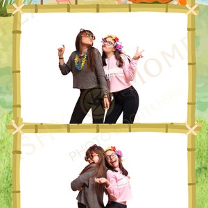 Filipino Themed Photo Booth Template 2x6 Photo Strip - Etsy