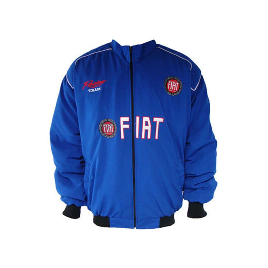 Fiat Racing Team Blue Jacket Racing Jacket F1 Racing - Etsy