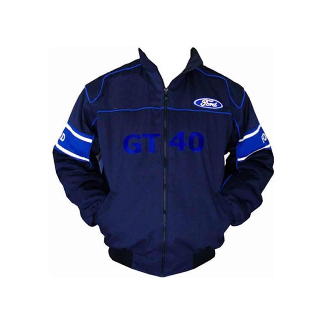 Ford GT40 Blue Racing Jacket Coat Racing Jacket F1 Racing - Etsy