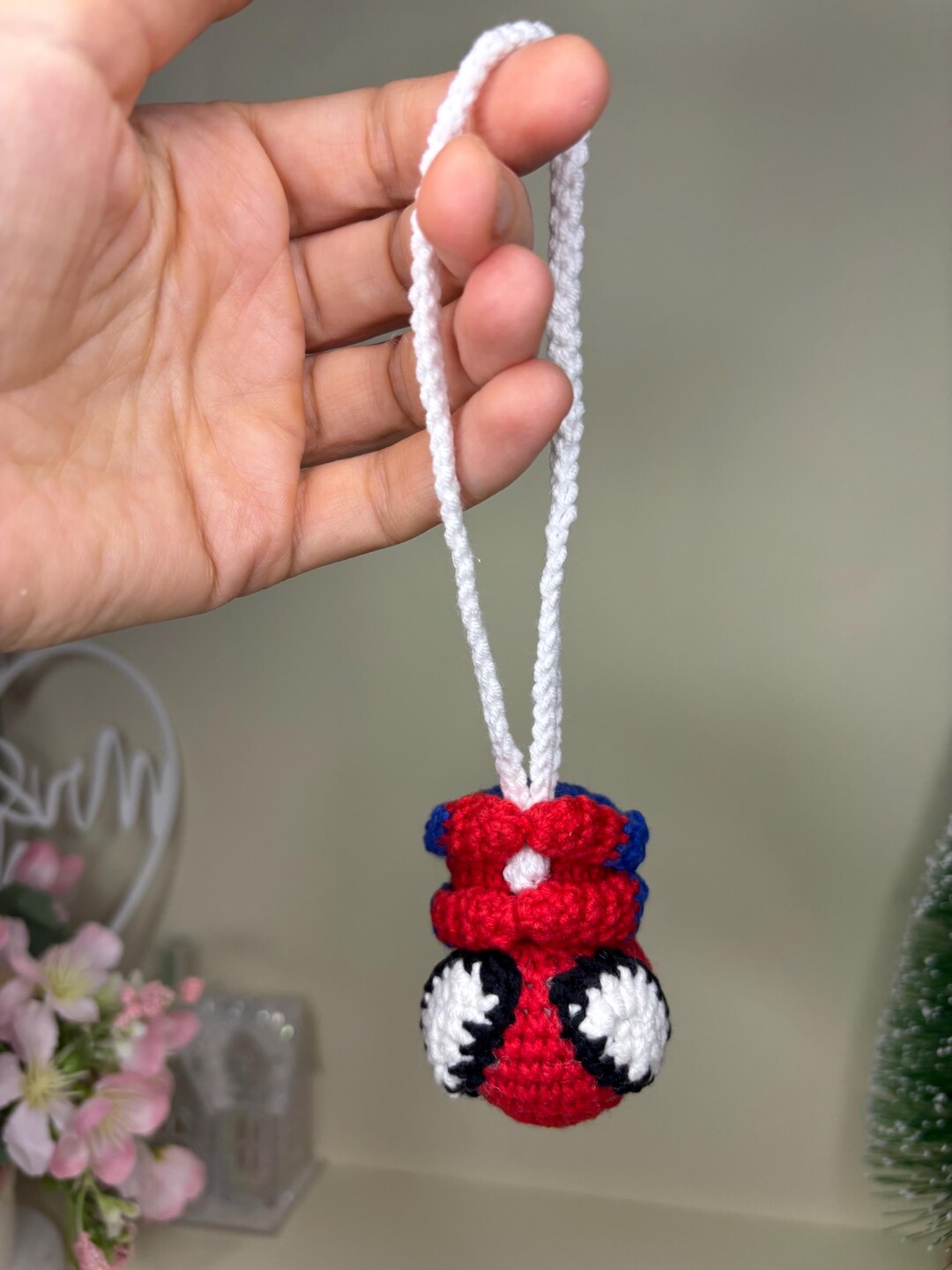 Knitted Spider-man Keychain. Spider-man Figurine. Spider-man Toy. - Etsy