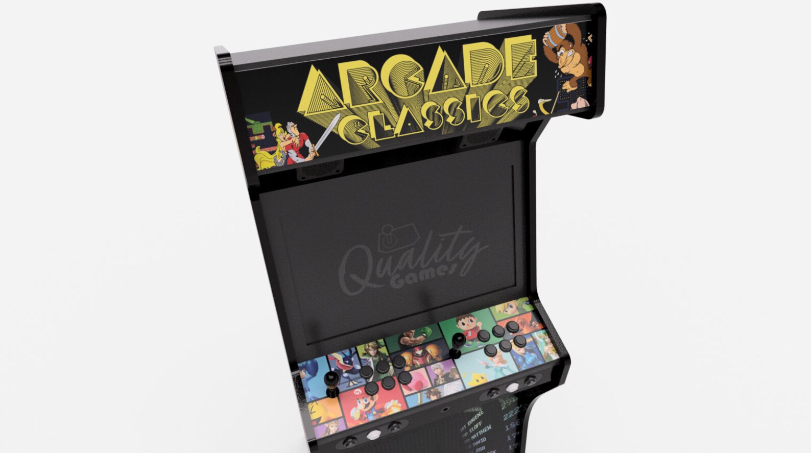 Arcade Classics Arcade Sticker Decals Set - Etsy