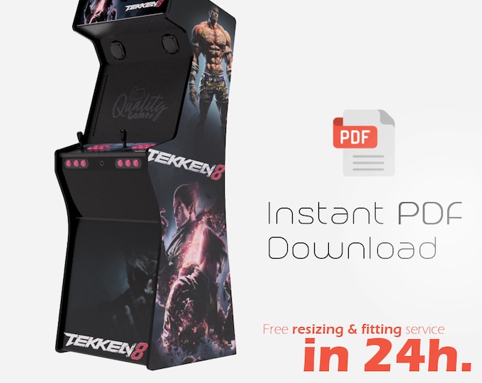 Tekken 8 Arcade Sticker - Etsy
