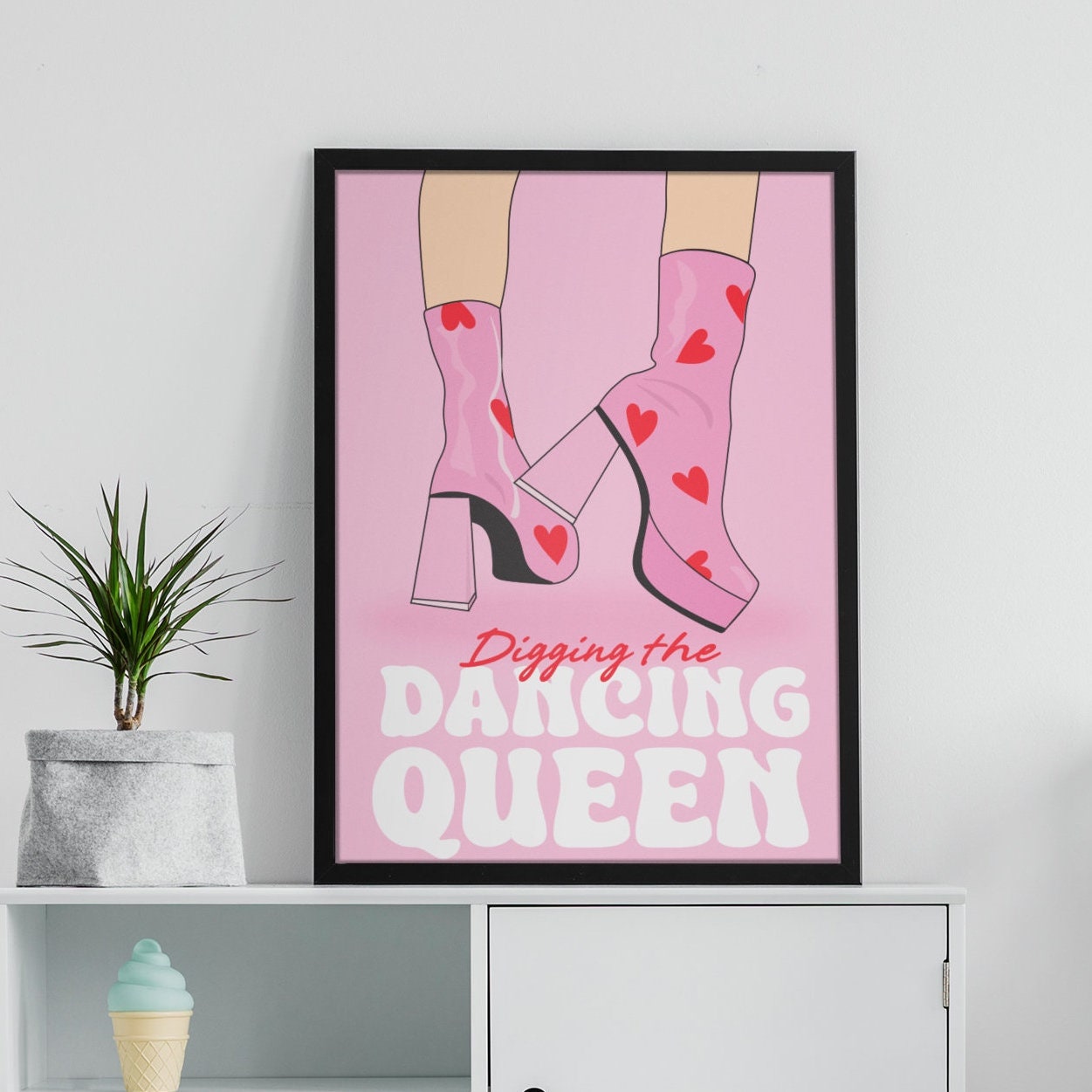 Abba Dancing Queen Lyrics Print - Etsy