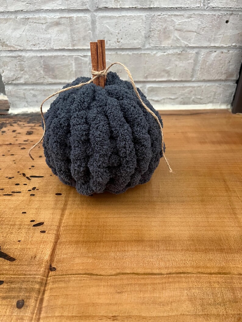 Individual Chunky Knit Pumpkins - Etsy
