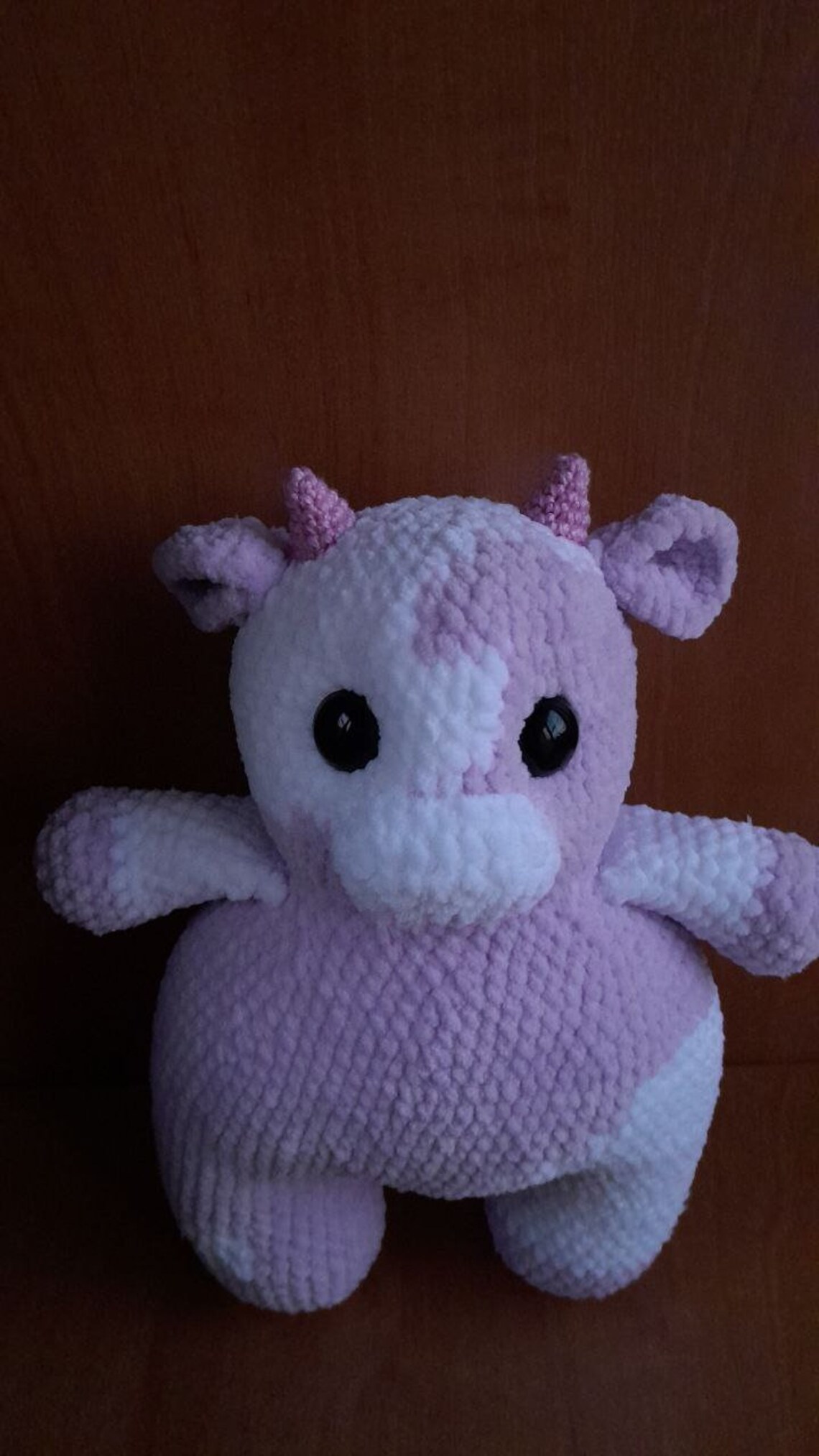 Milky Cow Crochet Pattern Plush Crochet Cow Crochet Pattern Crochet ...