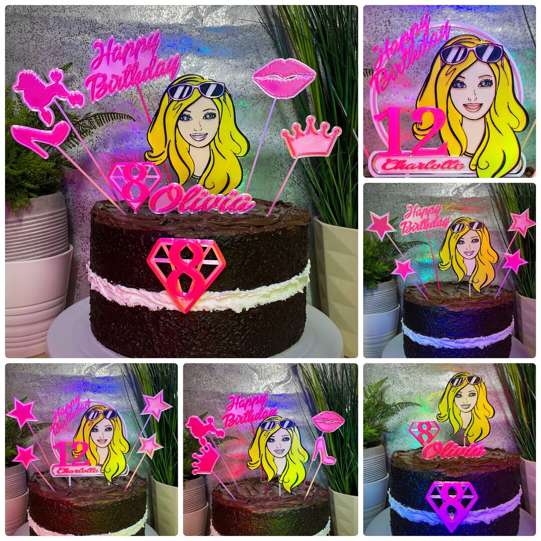 Acrylic Cake Toppers B-girl - Etsy