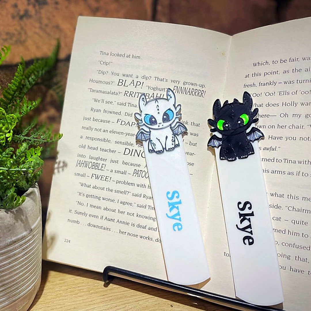 Acrylic Bookmarks Dragons HTTYD - Etsy