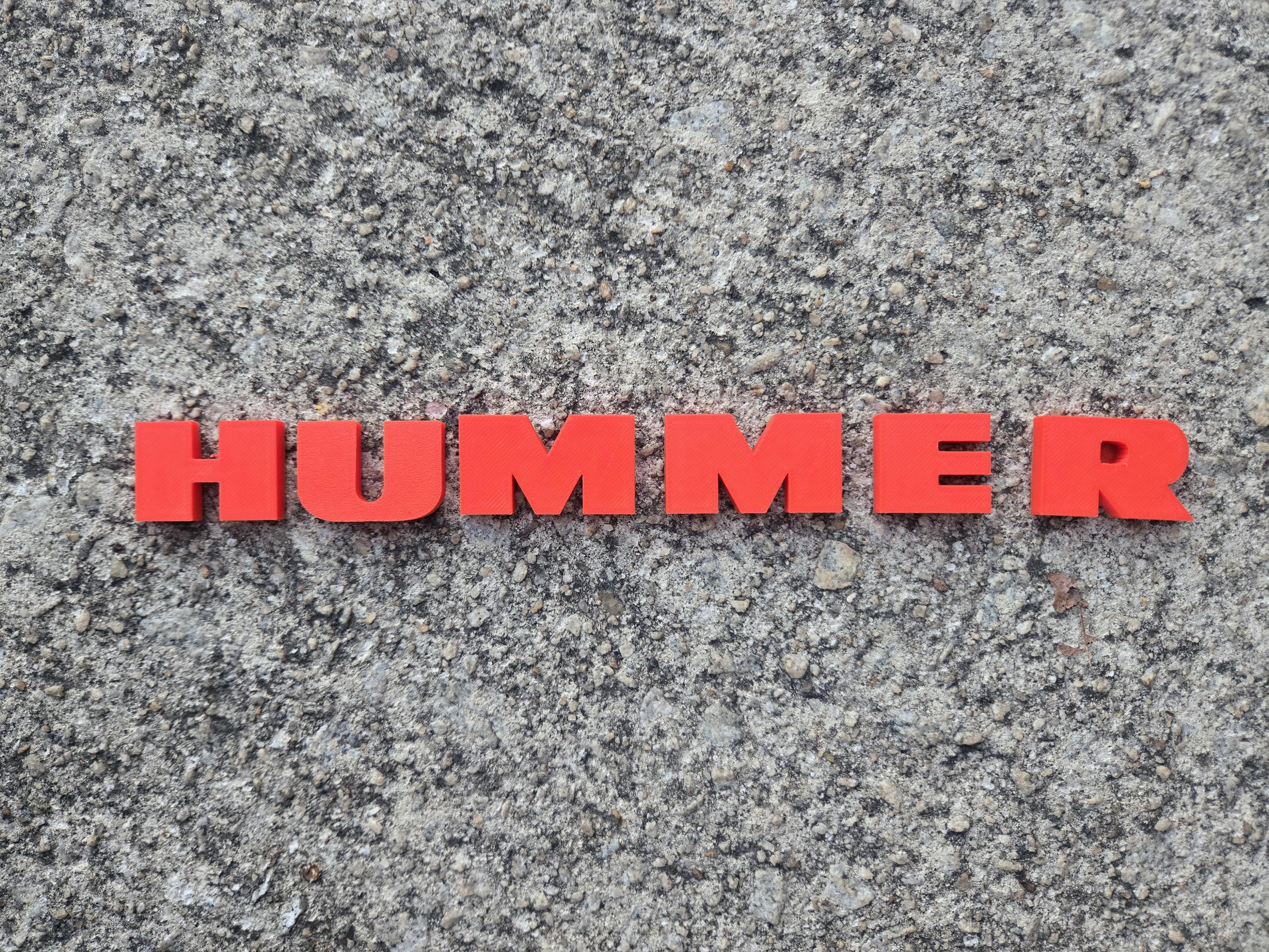 Custom ABS Hummer H3 Badges - Etsy