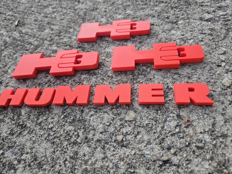 Custom ABS Hummer H3 Badges - Etsy