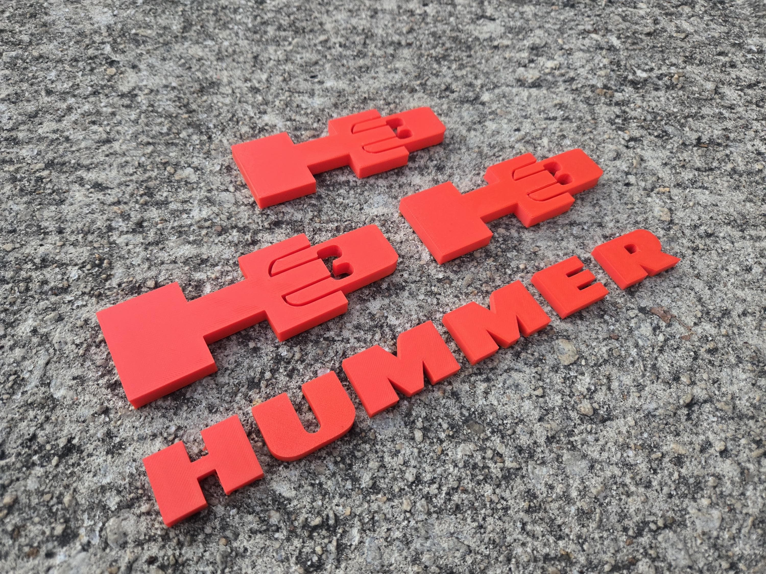 Custom ABS Hummer H3 Badges - Etsy