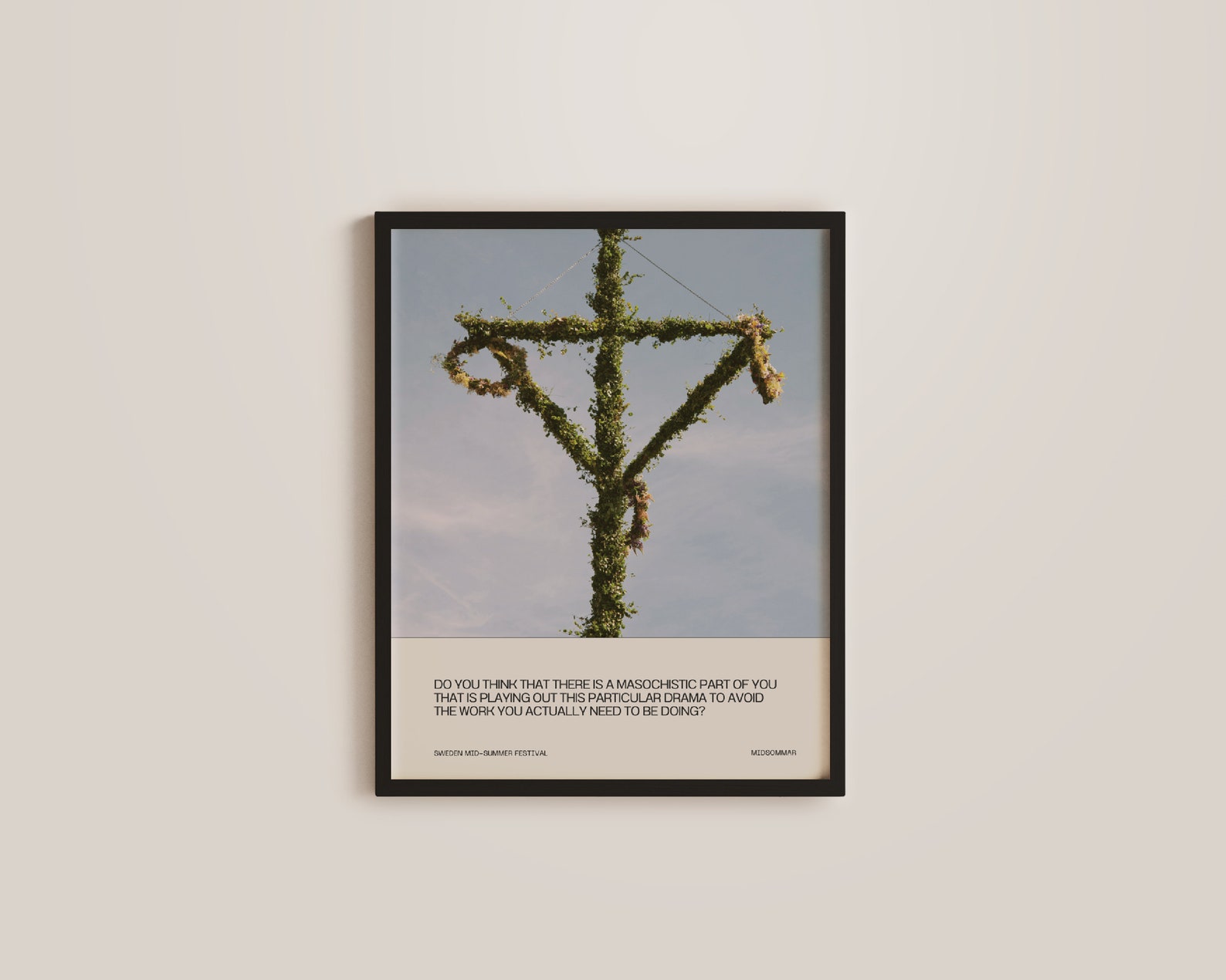 Midsommar Film Quote Poster | Movie Poster | Film Quote Print | Movie ...