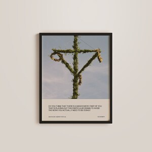 Midsommar Film Quote Poster | Movie Poster | Film Quote Print | Movie ...
