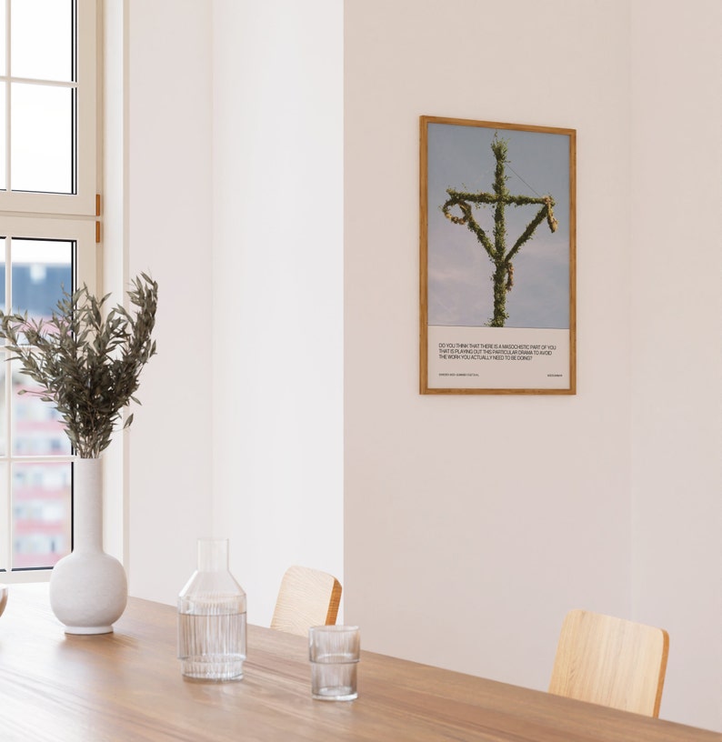 Midsommar Film Quote Poster Movie Poster Film Quote Print Movie Wall ...