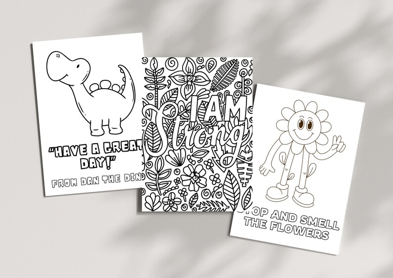 Printable Kids' Colouring Activity Books for Positive Mental Health ...