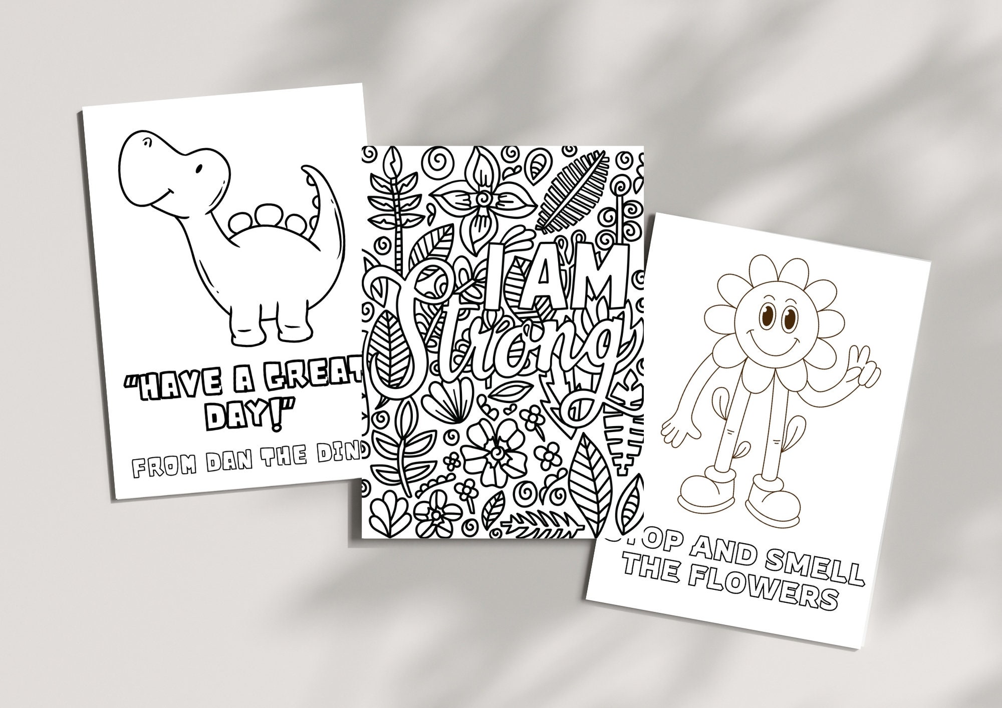 Printable Kids' Colouring Activity Books for Positive Mental Health ...
