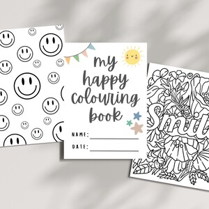 Printable Kids' Colouring Activity Books for Positive Mental Health ...
