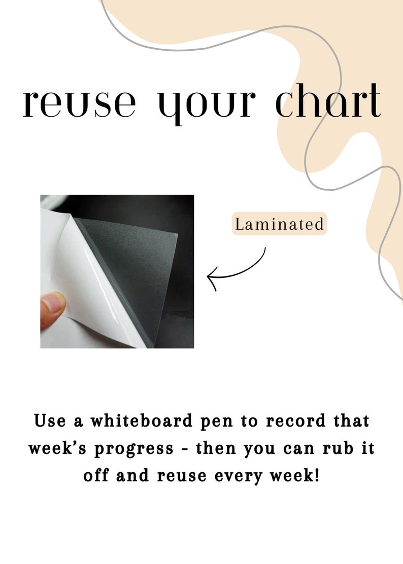 Chore Chart for Kids Laminated Printable Kids Personalised Daily Weekly ...