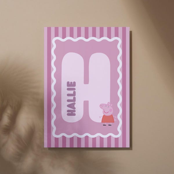 Peppa Pig Posters - Etsy UK