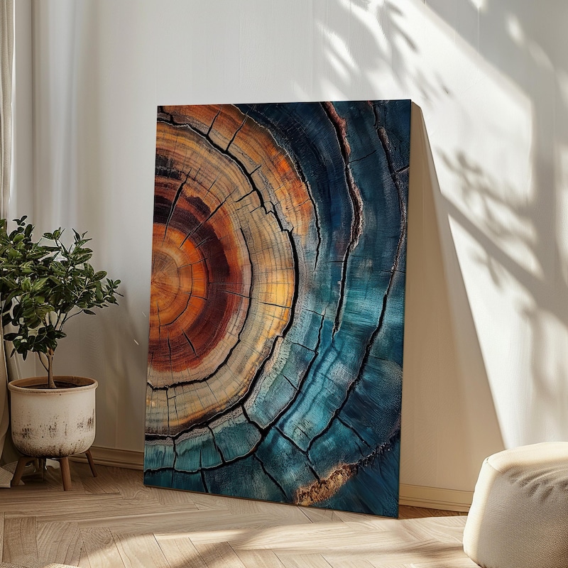 Tree Ring Wall Art - Etsy