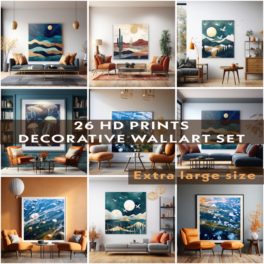 26 Downloadable Digital Prints of Square Format Paintings, Trendiful ...