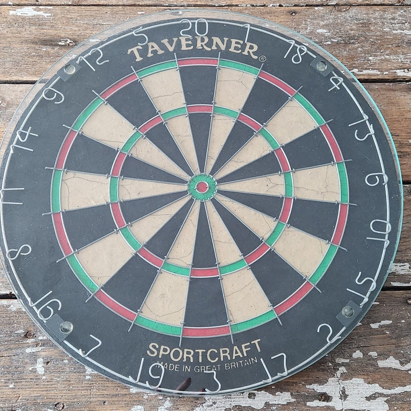 Vintage Dart Board - Etsy