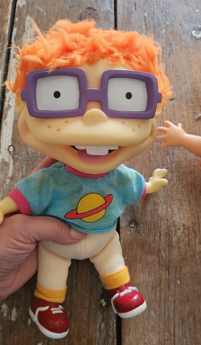 Vintage 1990s Rugrats Dolls Tommy, Chucky and Angelica - Etsy