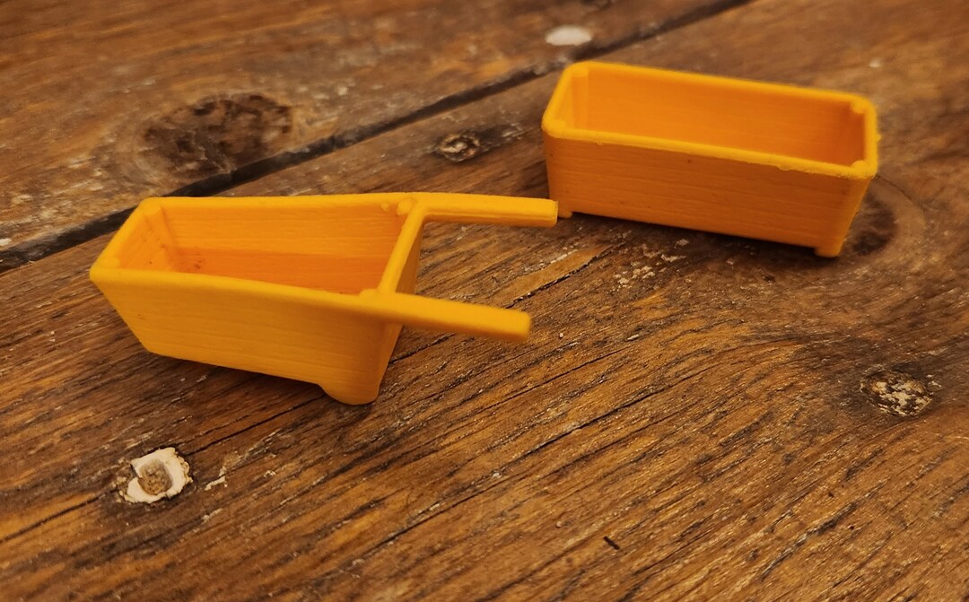 Vintage Toy Wheelbarrow and Trough - Etsy
