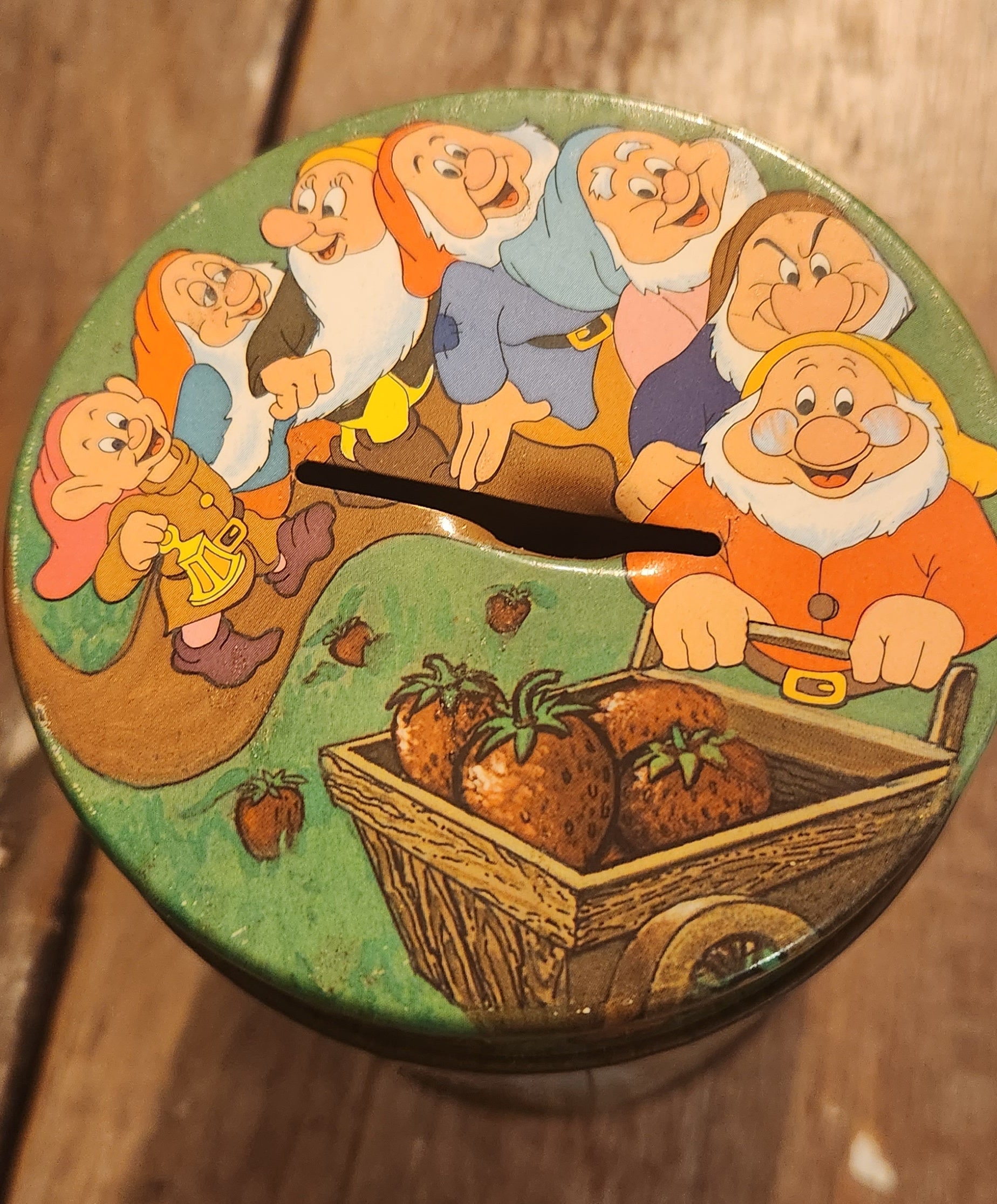 1980's Walt Disney Fantasyland Metal Coin Bank - Etsy