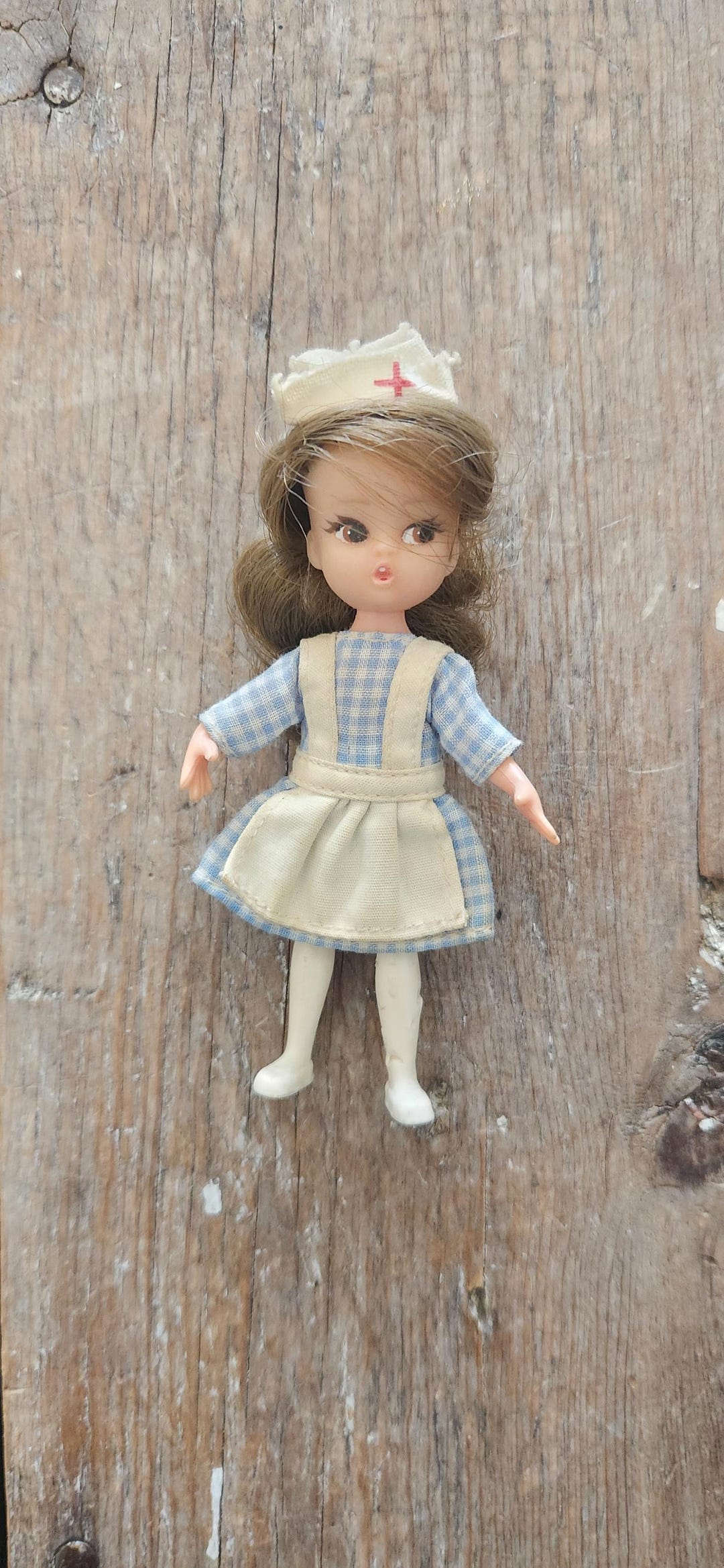 Vintage 1960s Hasbro Dolly Darling Nurse Doll - Etsy