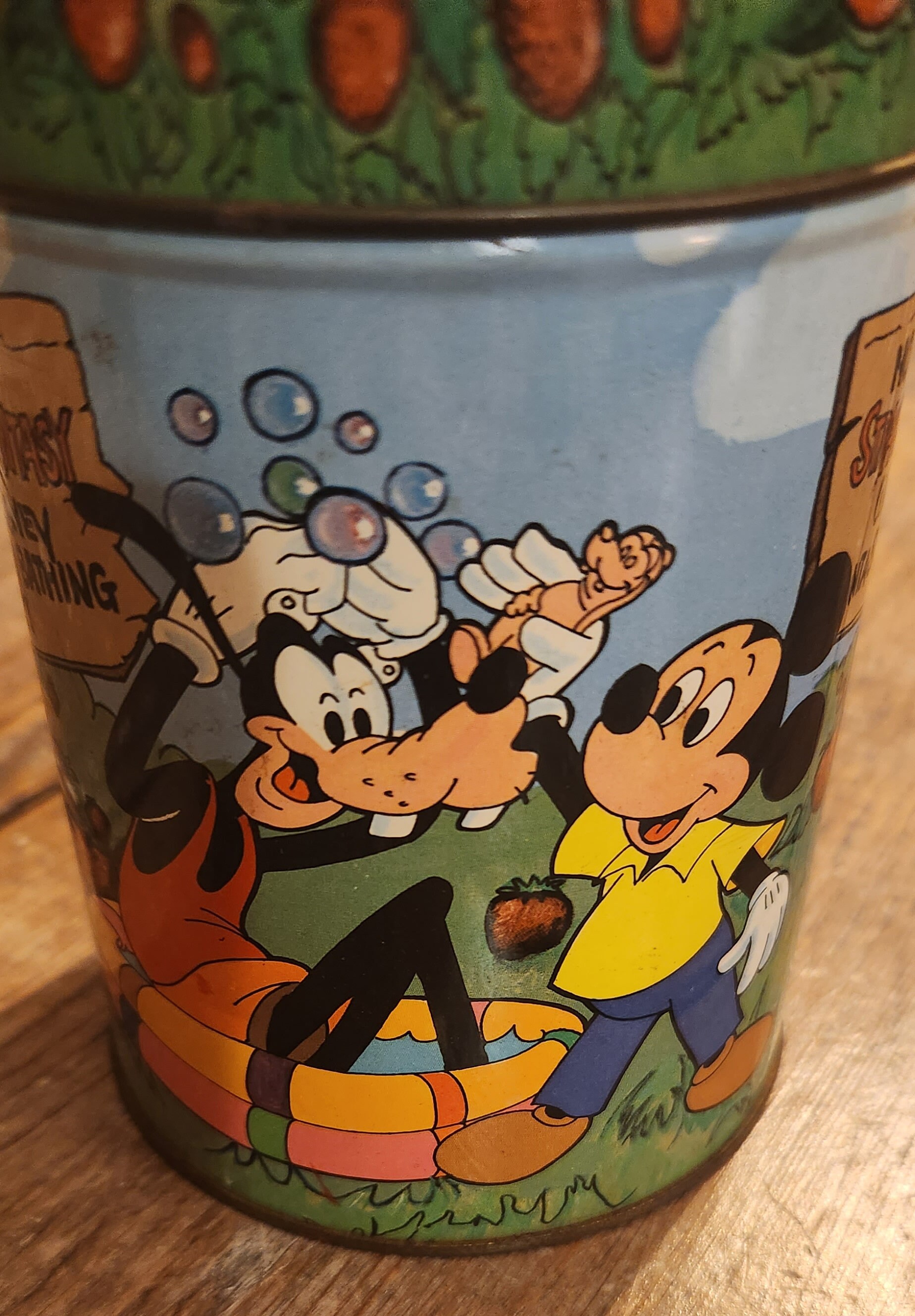 1980's Walt Disney Fantasyland Metal Coin Bank - Etsy