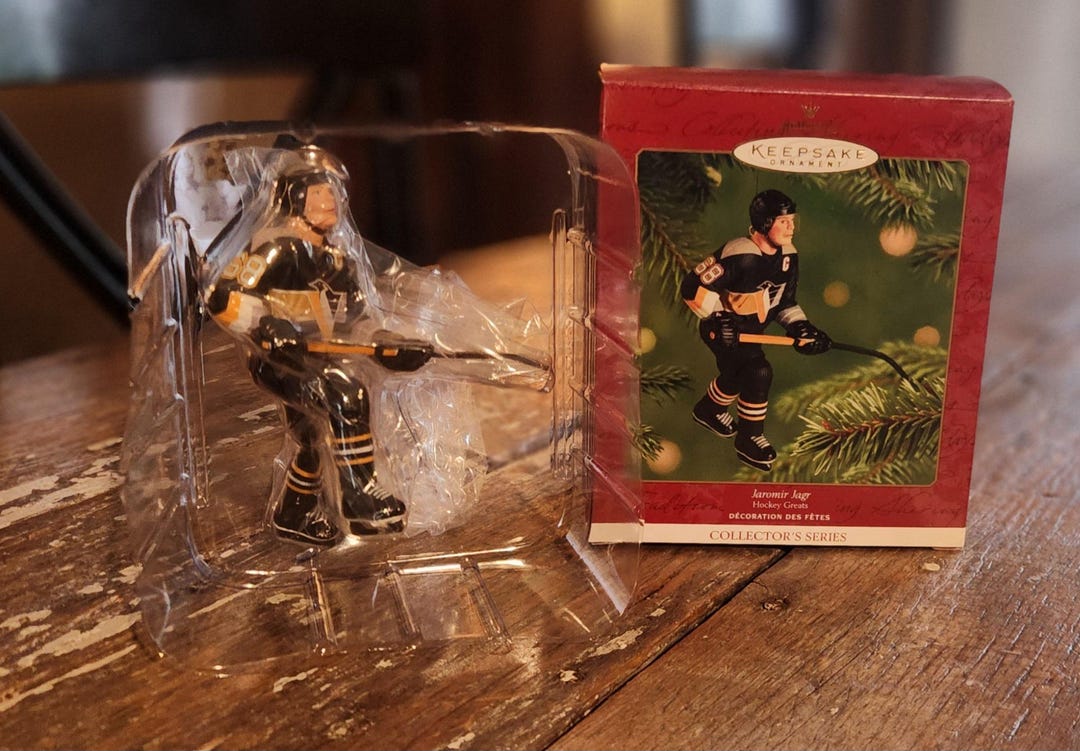 Hallmark, NHL Jaromir Jager Hockey Greats Christmas Tree Ornament - Etsy