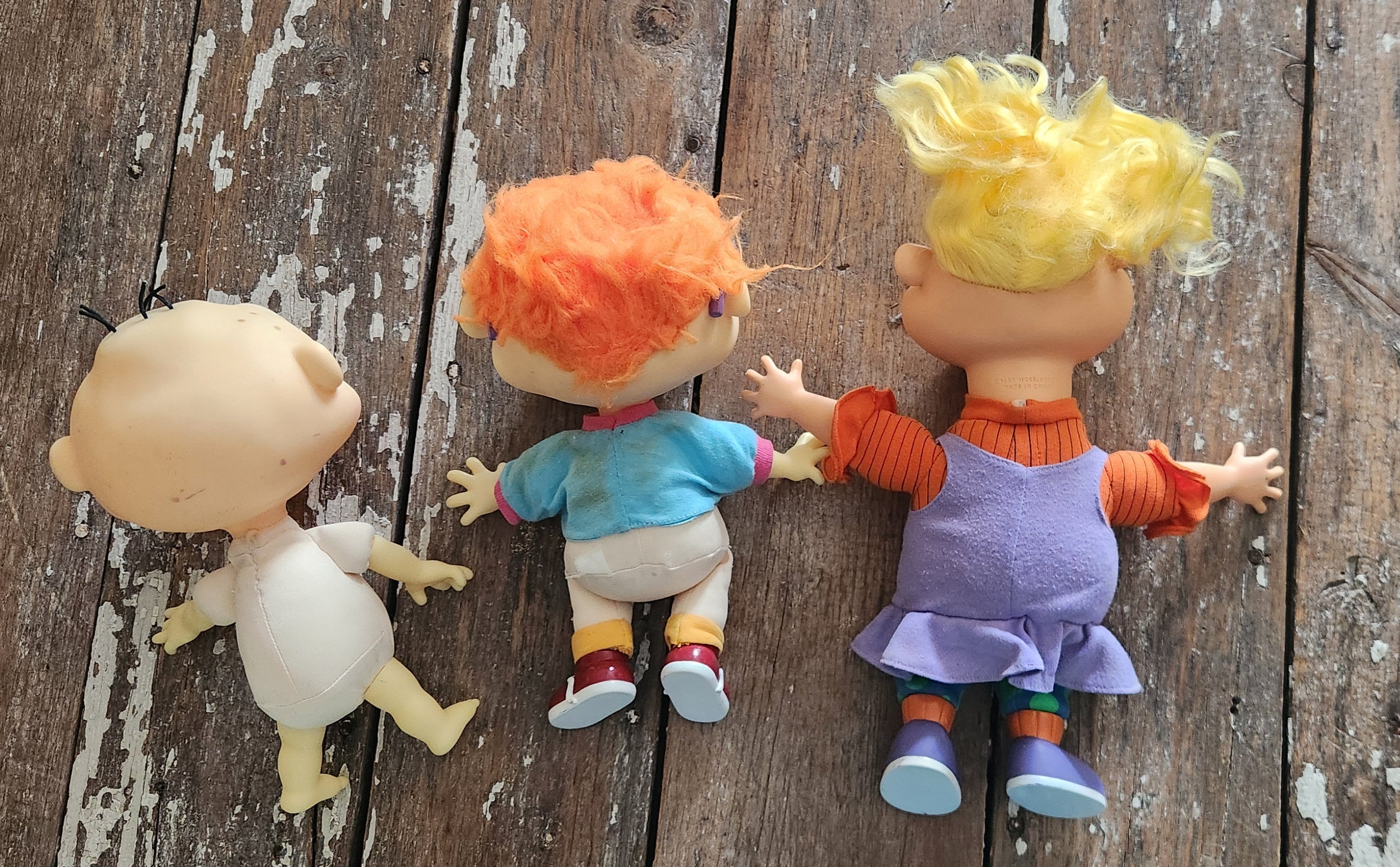 Vintage 1990s Rugrats Dolls; Tommy, Chucky and Angelica - Etsy