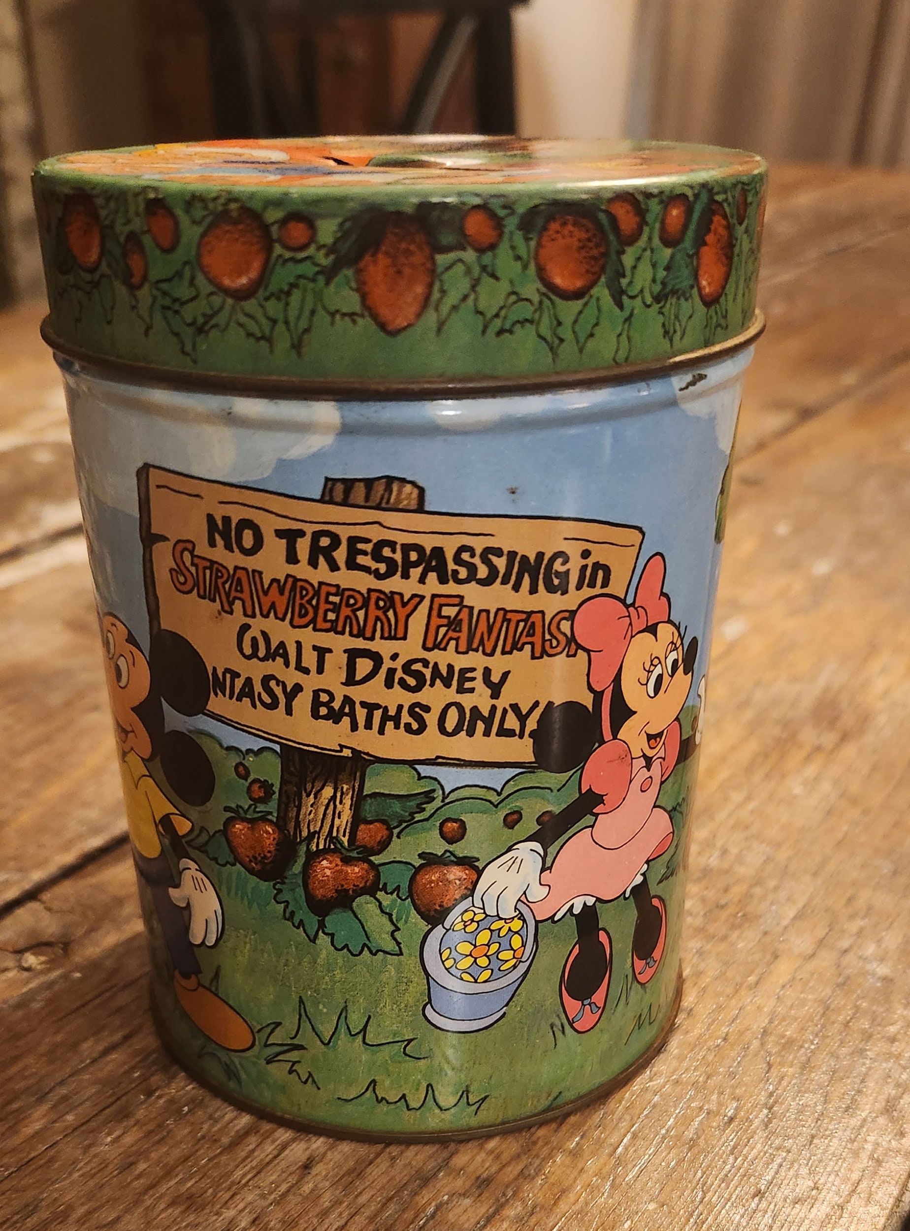 1980's Walt Disney Fantasyland Metal Coin Bank - Etsy