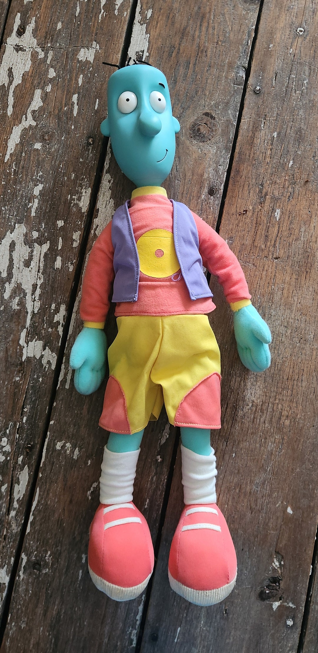 Vintage 1997 Skeeter Valentine, Nickelodeon Disney Doug 18 Plush Doll ...