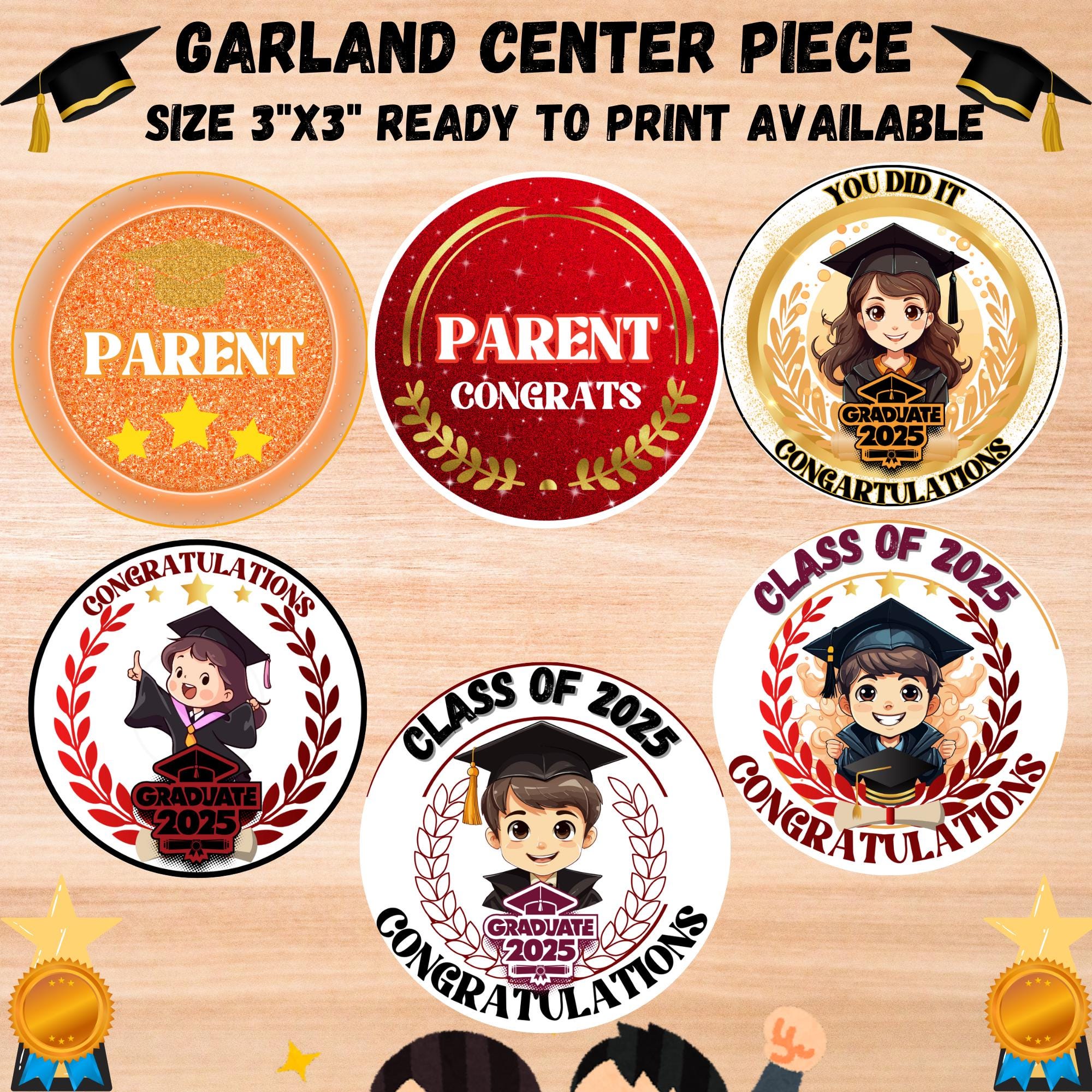 Graduation Garland Center Piece 2025 - Etsy